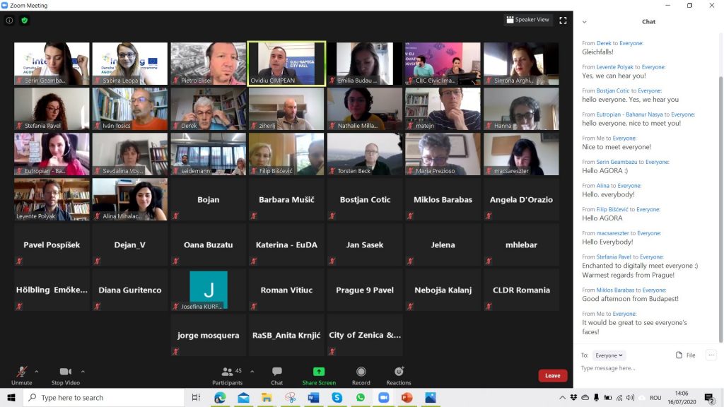 The AGORA project launches - EUTROPIAN